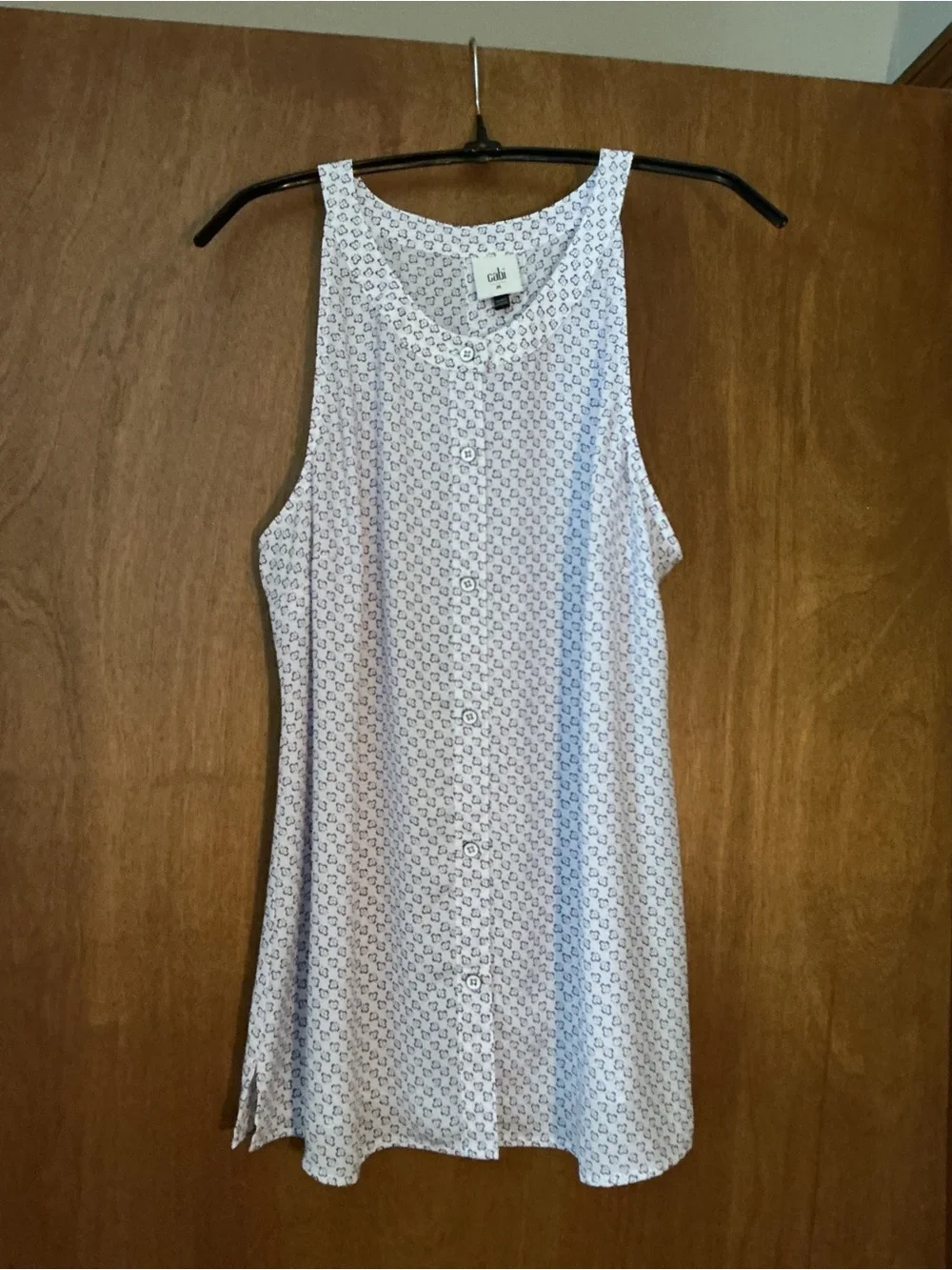 CAbi | Tops | Cabi Priscilla Top In Lavender Print | Poshmark